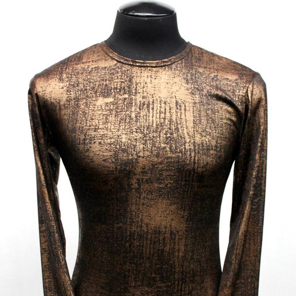 Metallic Gold Shirt - Etsy