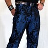 ROCKER PANTS - Black Edwardian Brocade - Etsy