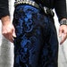 TAPESTRY PANTS - Blue/black - Etsy