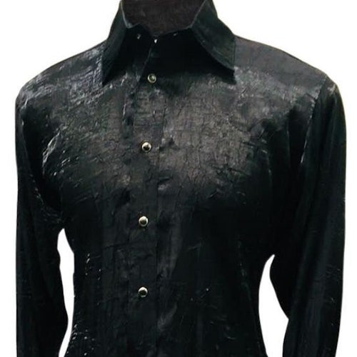 SHIMMER SHIRT Black - Etsy