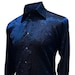 SHIMMER SHIRT - Dark Blue - Etsy