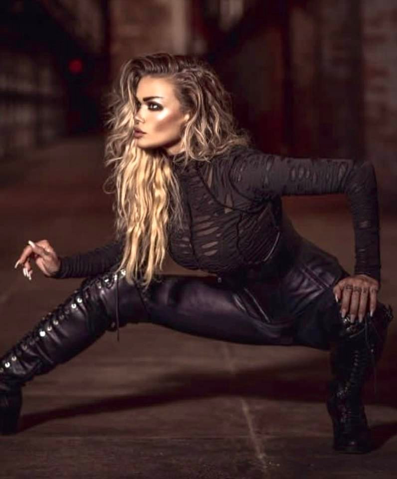 FUTURE SHOCK TOP Black Decayed Fabric - Etsy