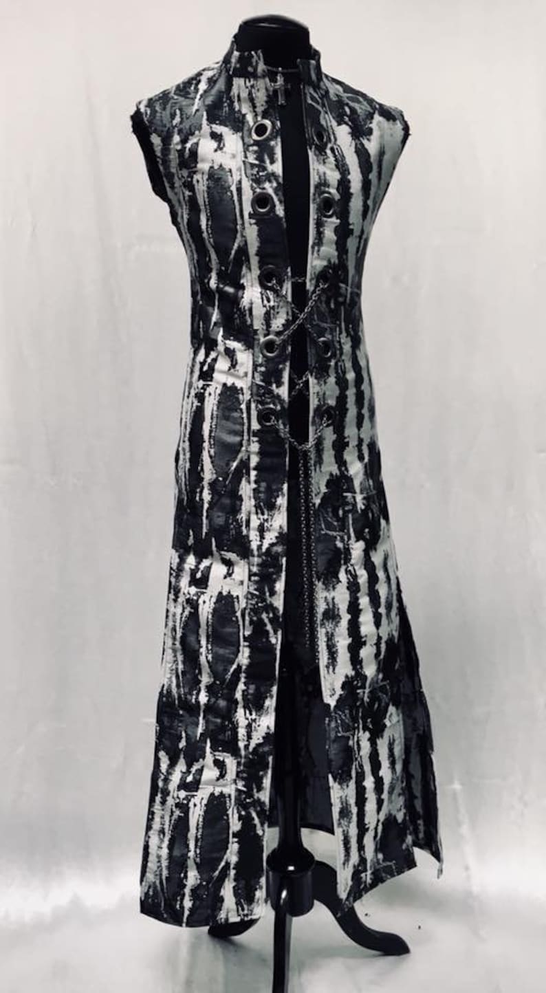 HELLRAISER COAT Granite Fabric - Etsy