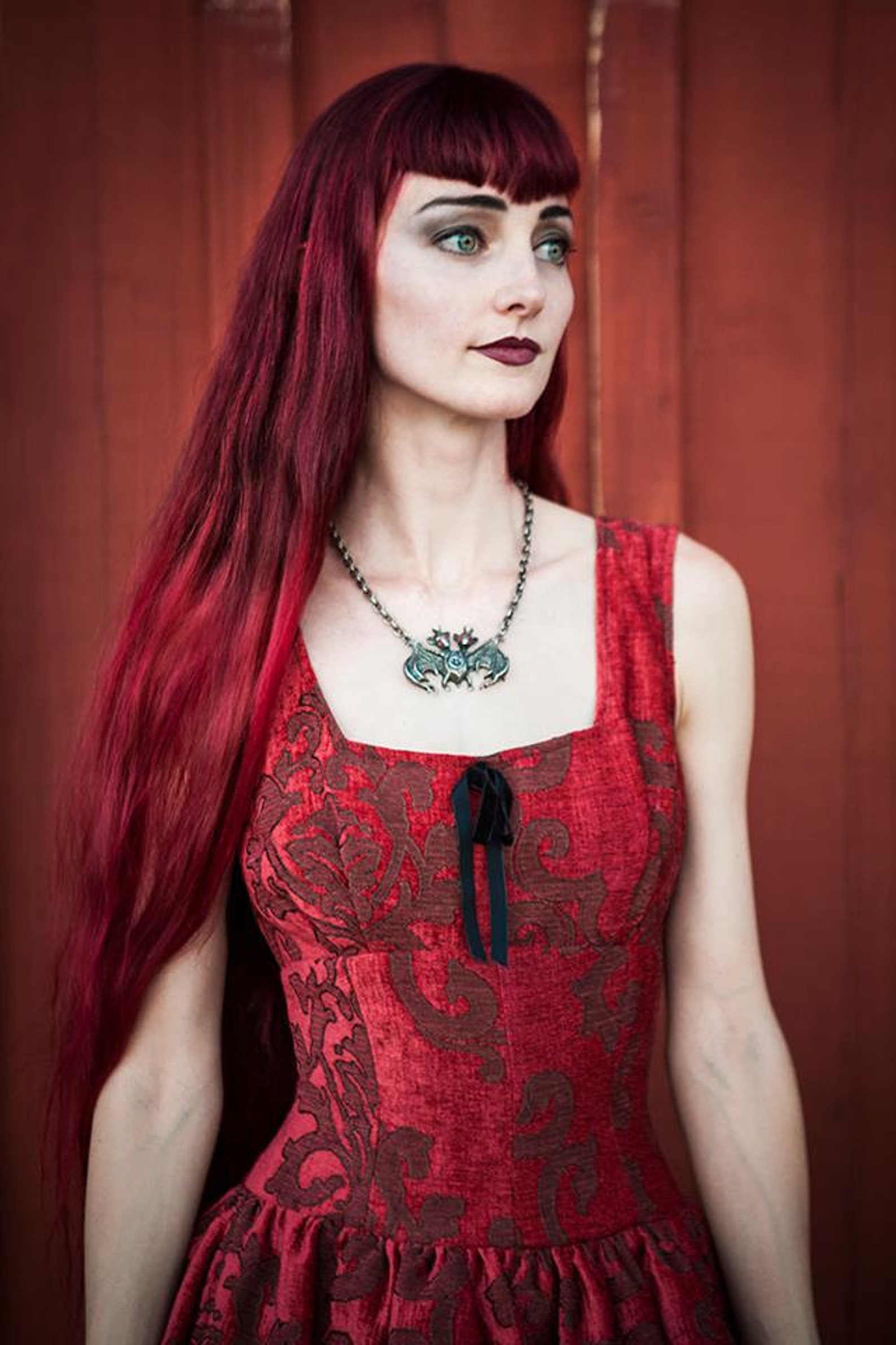 VICTORIAN BALLET DRESS - Red Velvet - Etsy