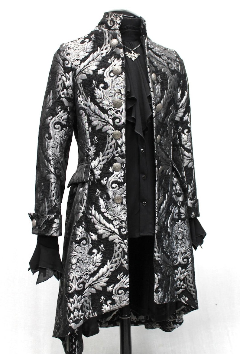 THE COUNT SHIRT Black Rayon - Etsy