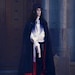 CLOAK OF DARKNESS - Black Tapestry W/ Red Satin Lining - One Size. - Etsy