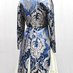 HARLEQUIN TAILCOAT - Ice Blue Satin Brocade - Only Size XXL Left! - Etsy