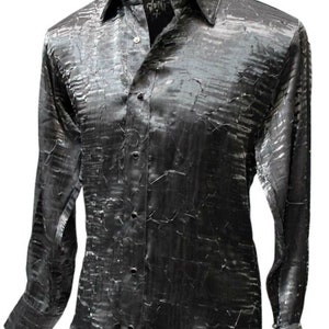 SHIMMER SHIRT - Silver - Etsy