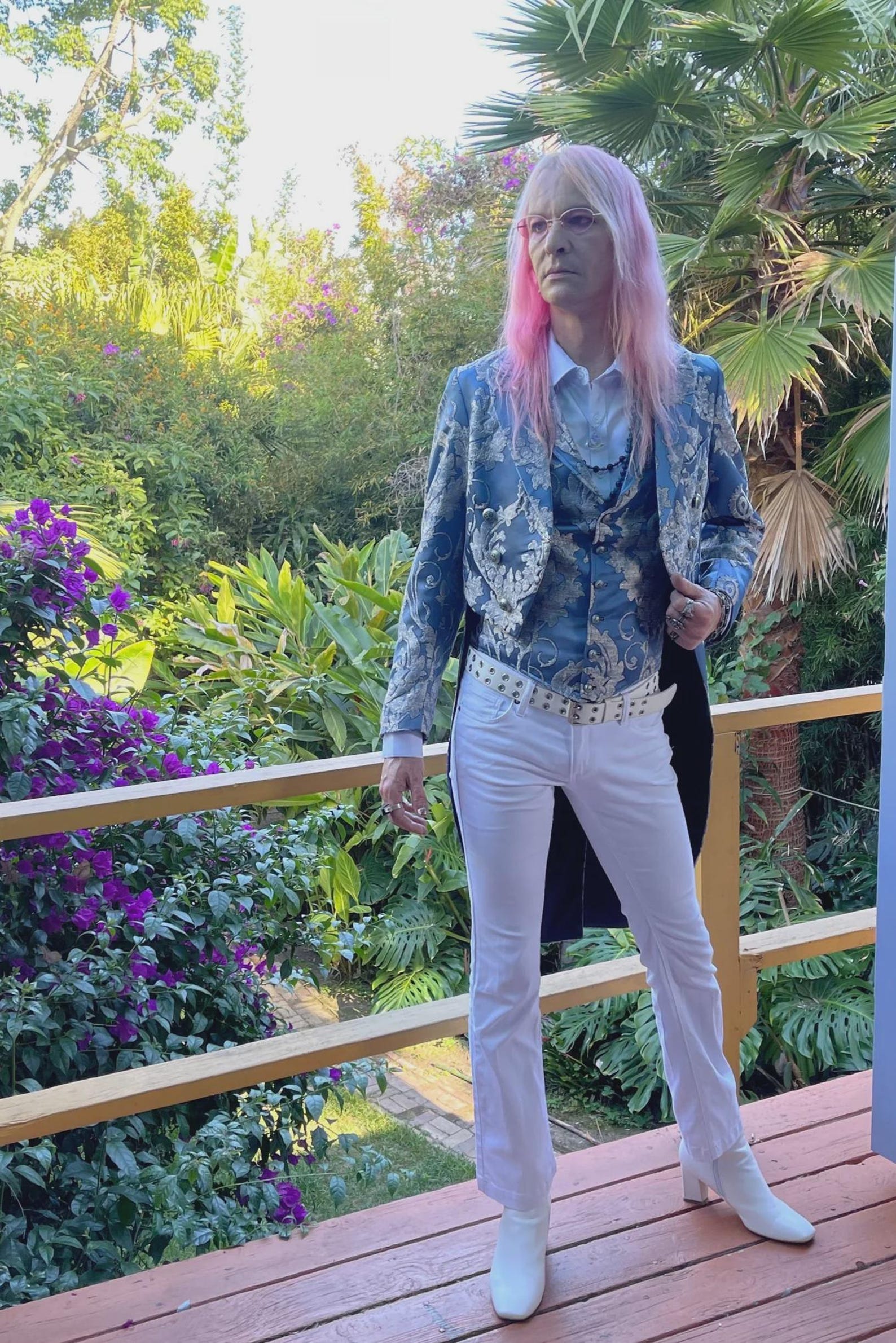 MONTE CRISTO TAILCOAT - Ice Blue Brocade - Etsy