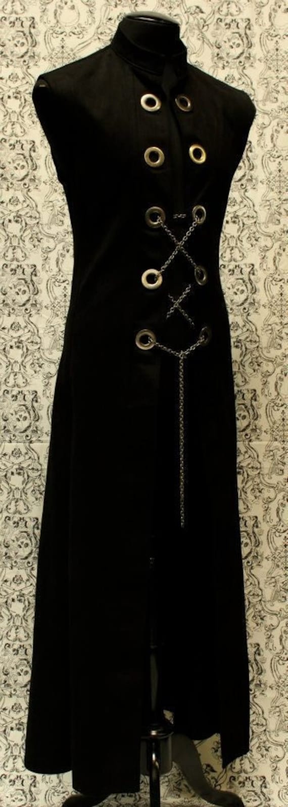 HELLRAISER ROBE Black Denim - Etsy