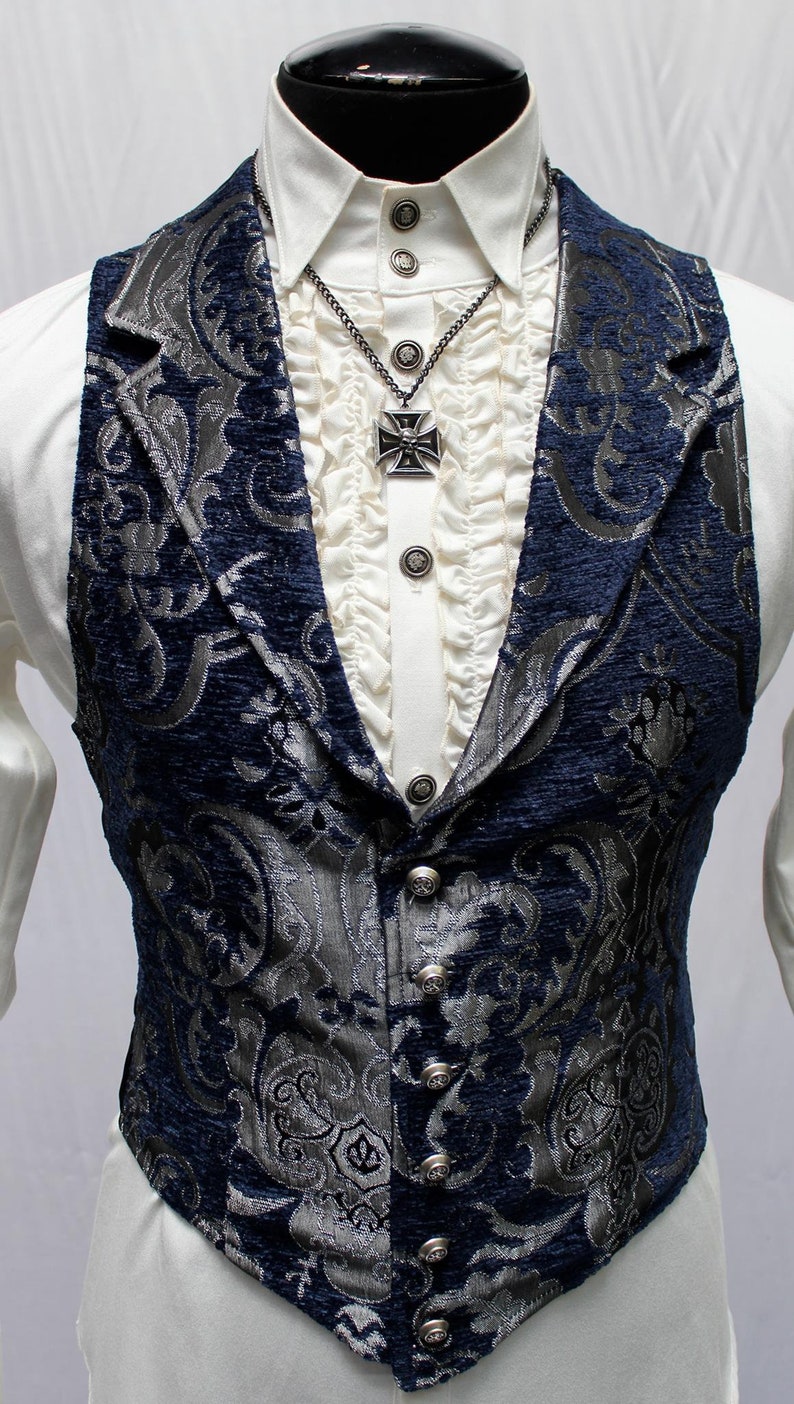 Men's Steampunk Vests, Waistcoats, Corsets