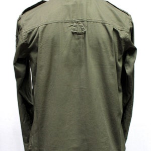 GUERRILLA ARMY SHIRT - Green W/ Black Embroidery - Etsy