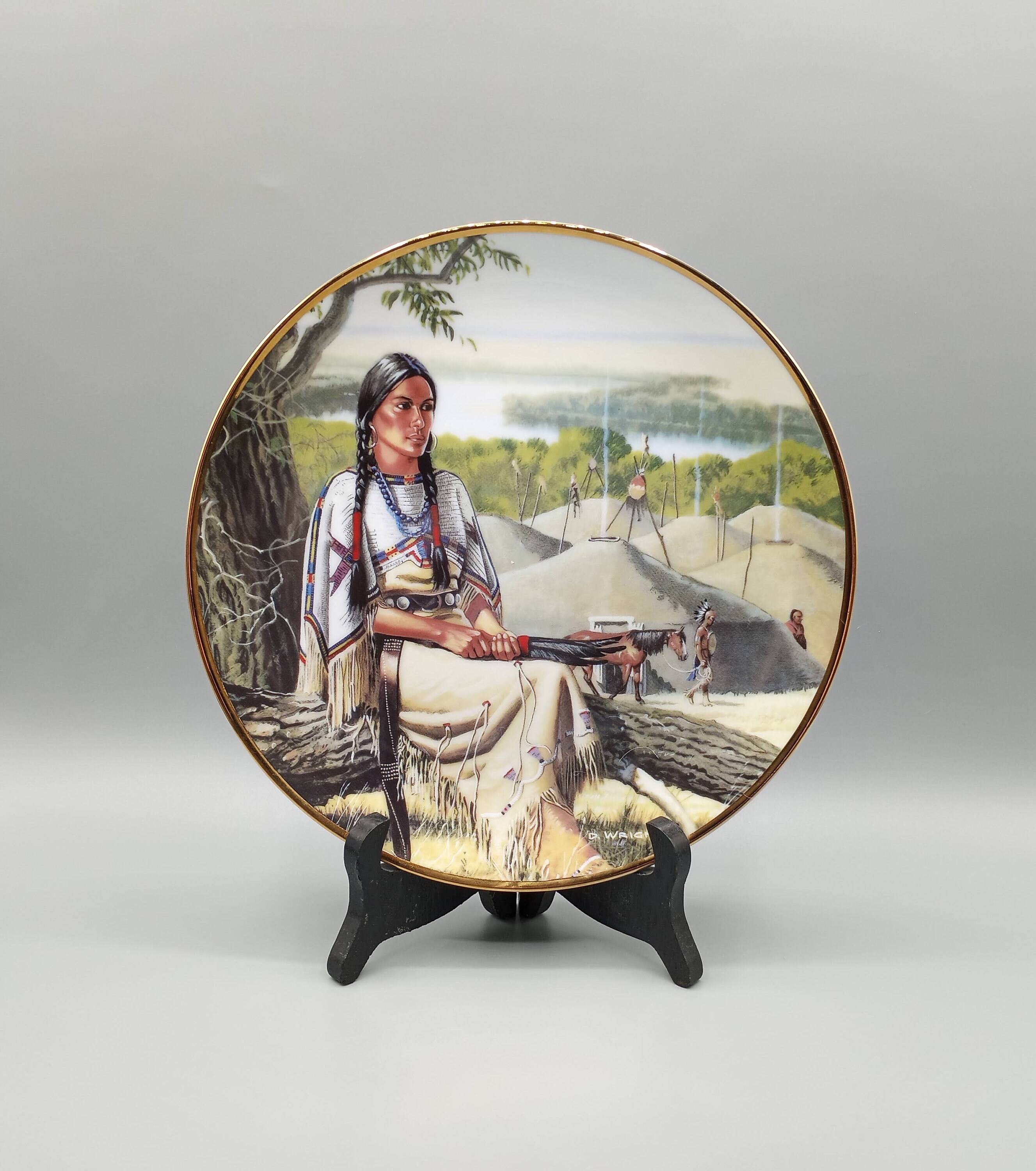 Collectibles Memorabilia Art & Collectibles Beautiful Native American ...