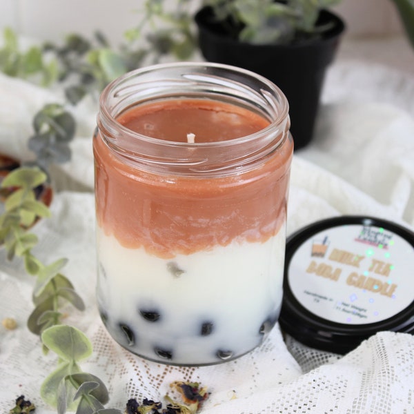 Bubble Tea Candle - Etsy