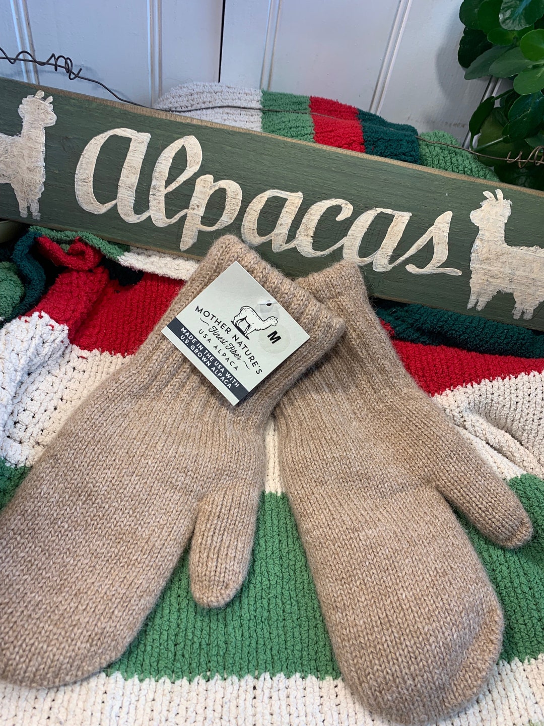US Made Alpaca Mittens, Boucle' Lined, Super Soft and Warm - Etsy