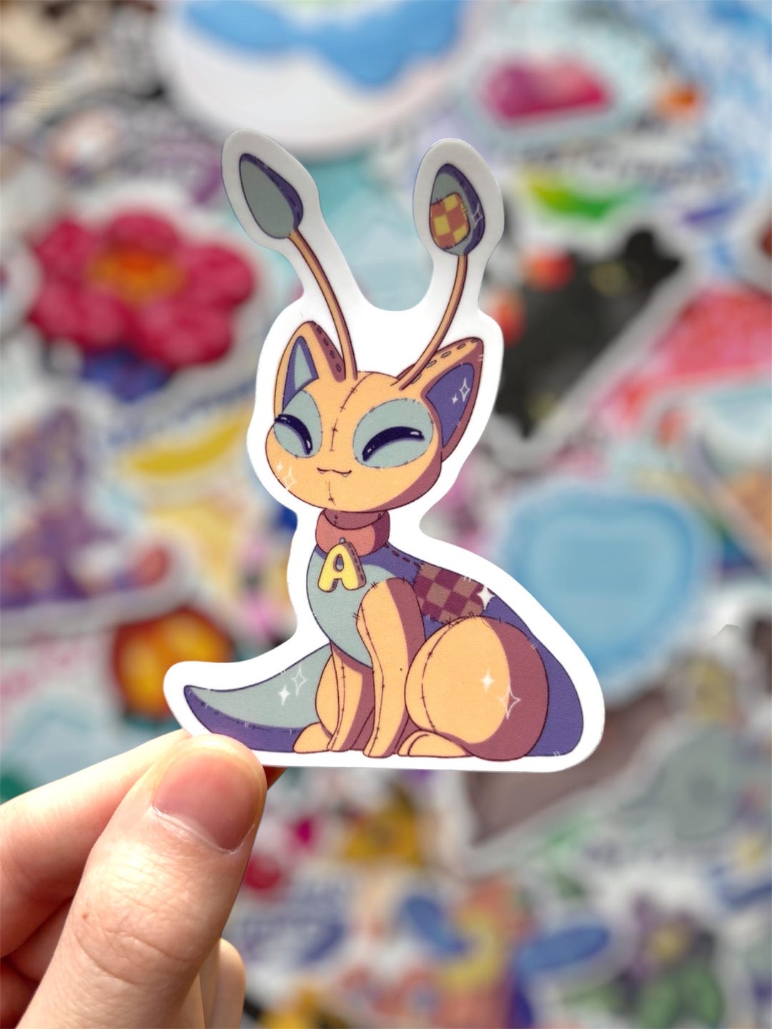 Aisha Plushie Digital Pet Stickers - Etsy