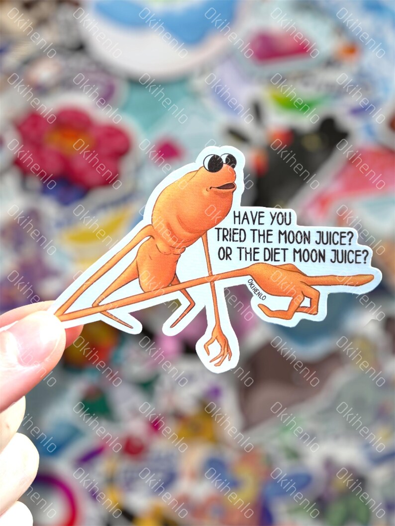 Marcus Vrchat Worm Fanart Stickers Series 2 Have You Tried Moon Juice ...