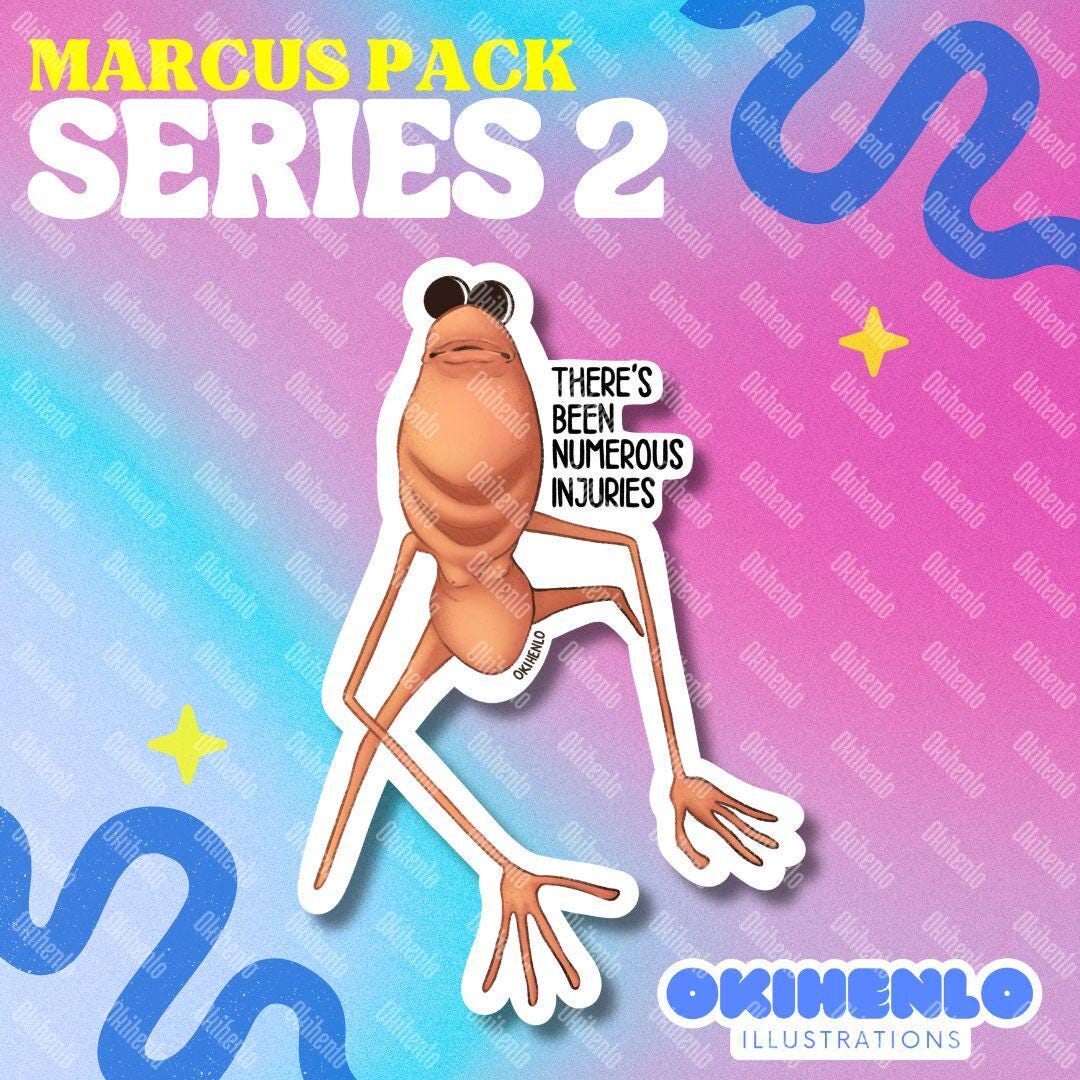 Marcus Vrchat Worm Fanart Stickers Series 2 Theres Been NUMEROUS ...