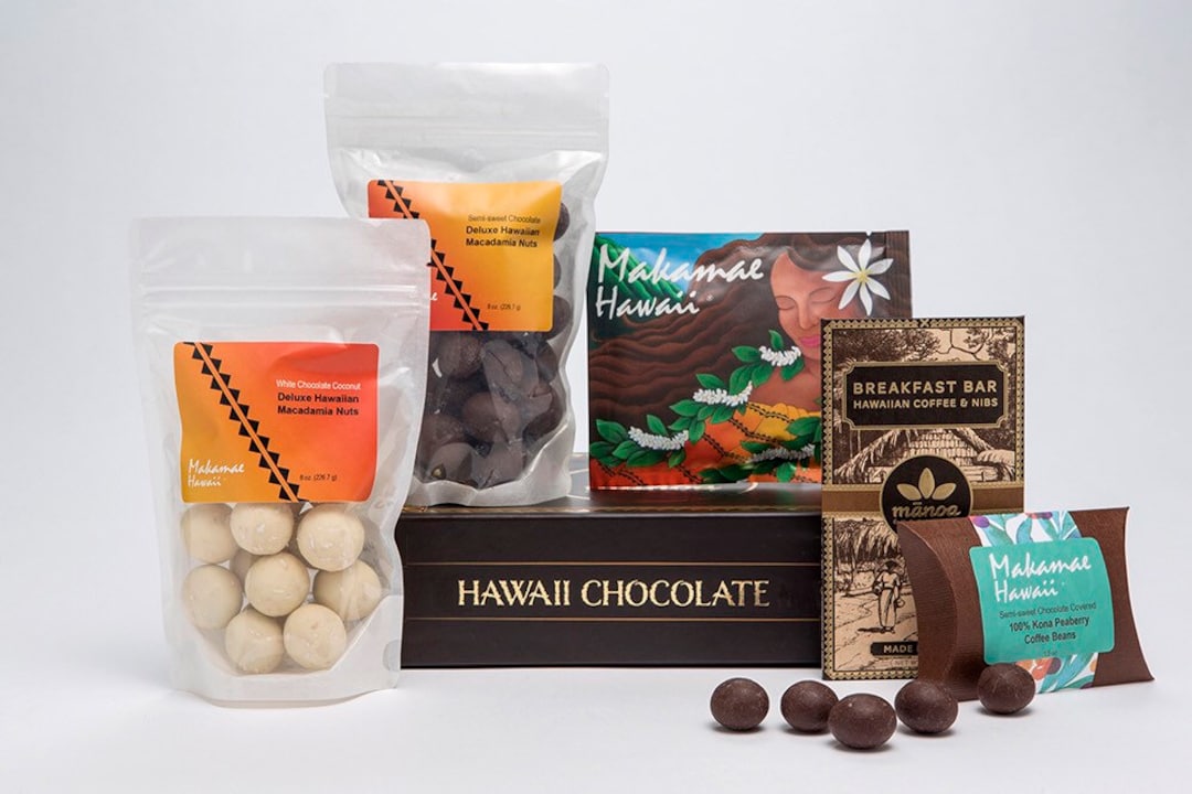 Hawaiian Chocolate Collection Gift Box - Etsy
