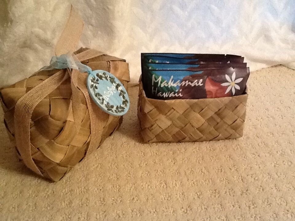 Traditional Hawaiian Lauhala Baskets (square) - Etsy