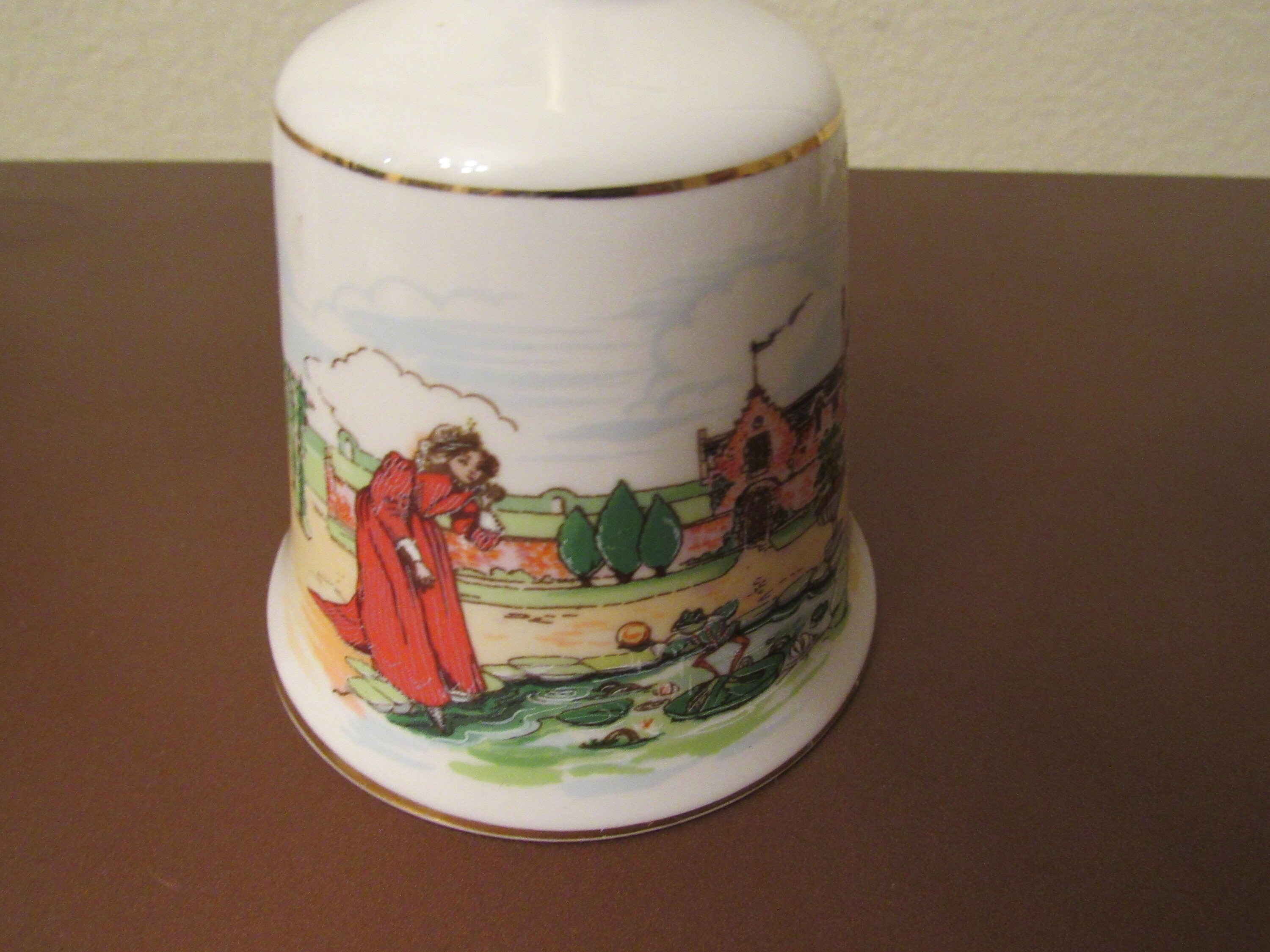 Danbury Mint the Fairy Tale Bells the Princess and the Frog 5 Made in ...
