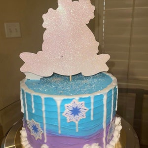 Frozen Cake Topper - Etsy