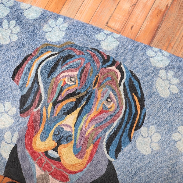 Hooked Rug Vintage - Etsy