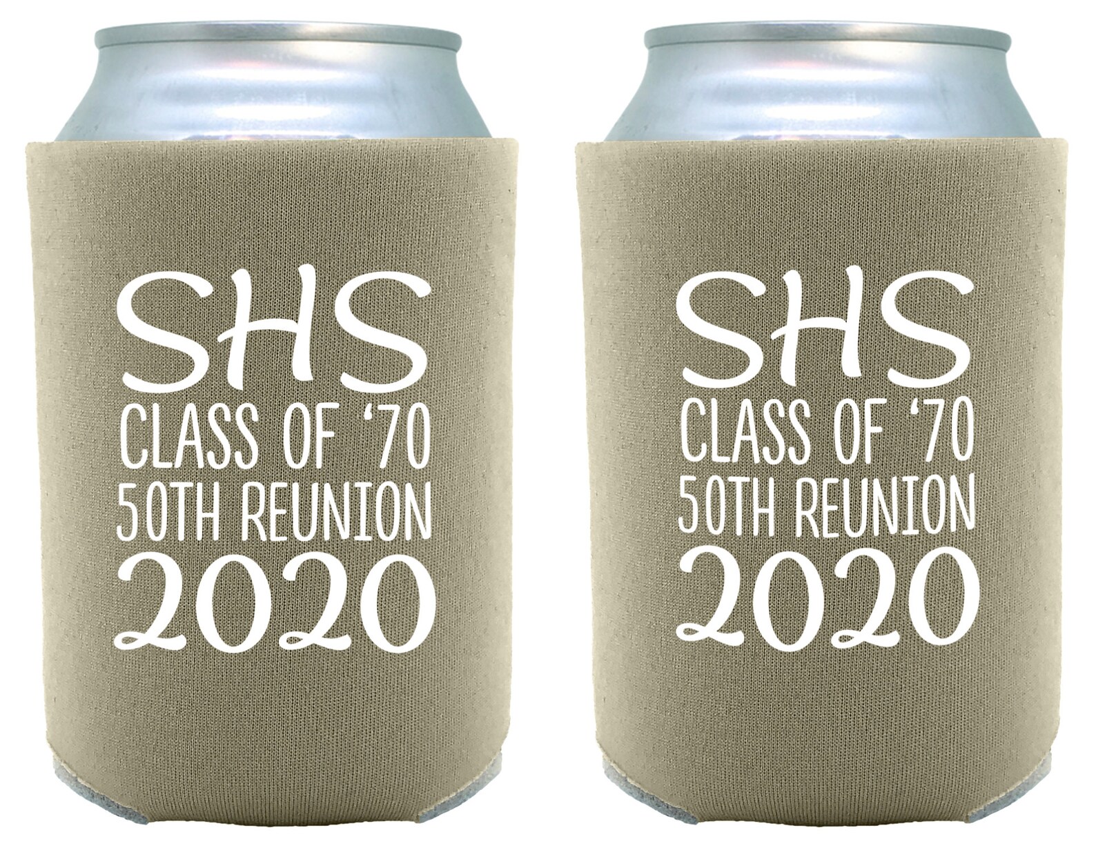 Custom Class Reunion Can Coolers Personalized Can Coolers | Etsy
