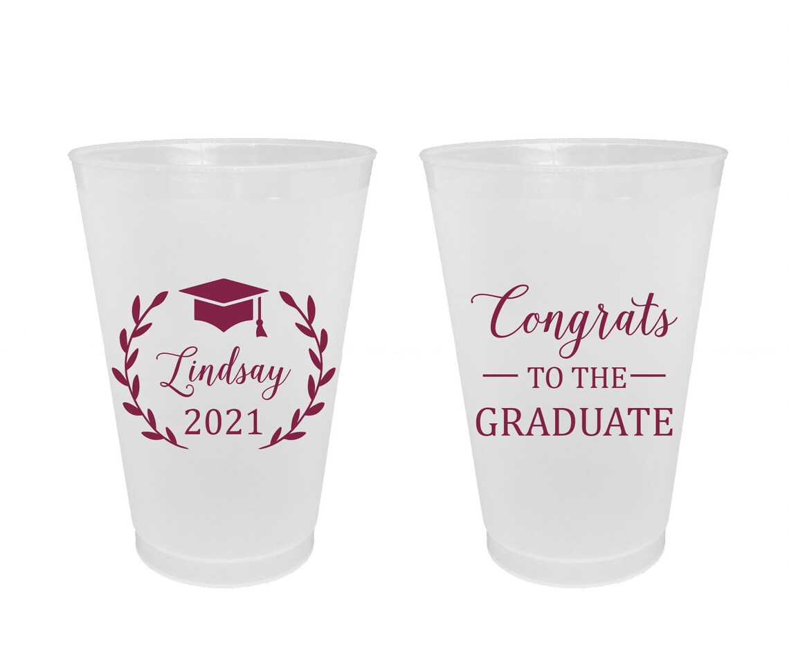 Graduation Custom Cups 5oz 8oz 9oz 10oz 12oz 14oz 16oz - Etsy