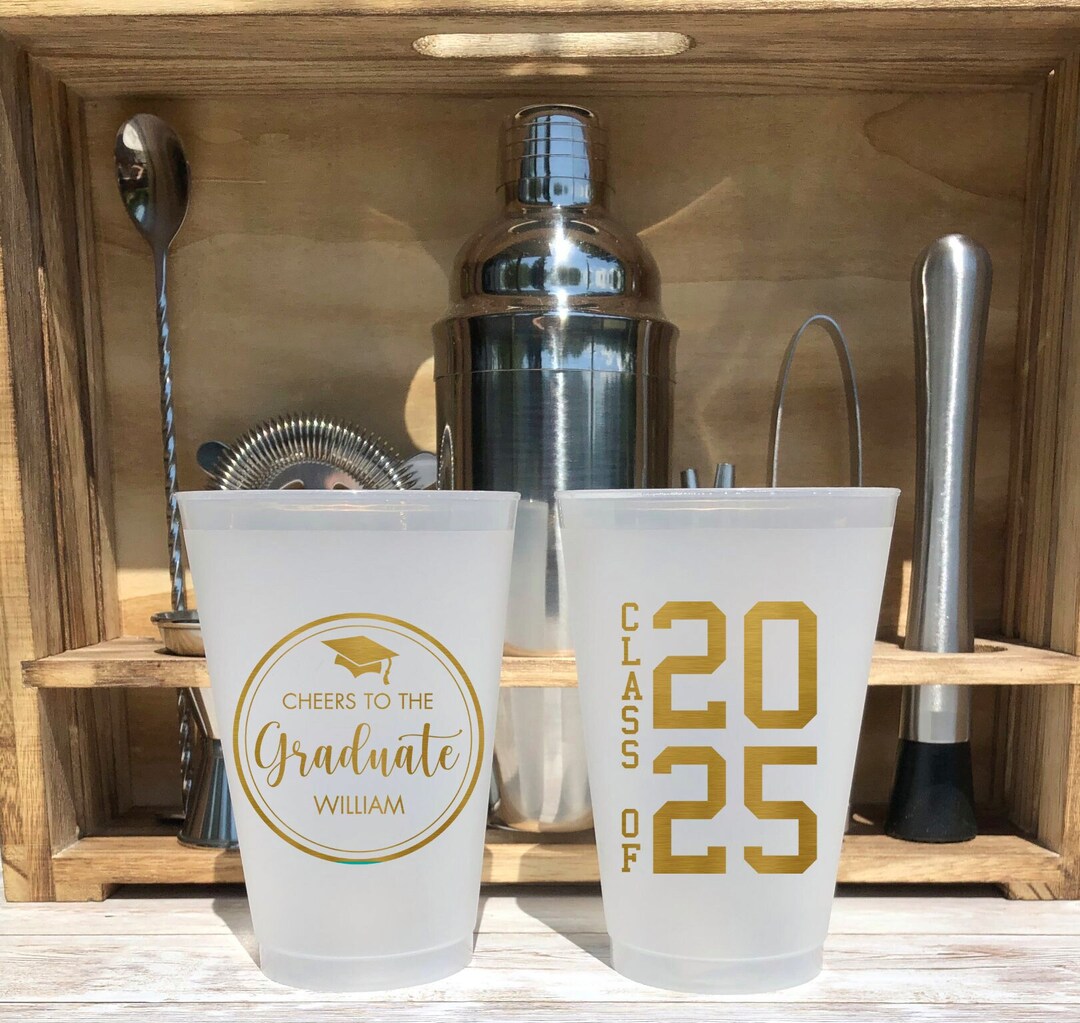 Graduation Custom Cups, 5oz, 8oz, 9oz, 10oz, 12oz, 14oz, 16oz, 20oz ...