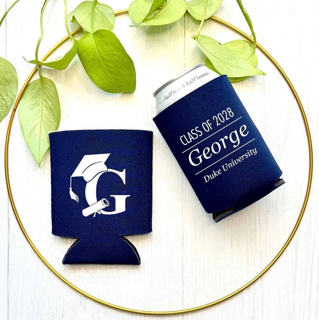 Custom Graduation Can Coolers, Congrats to the Graduate, Graduation ...