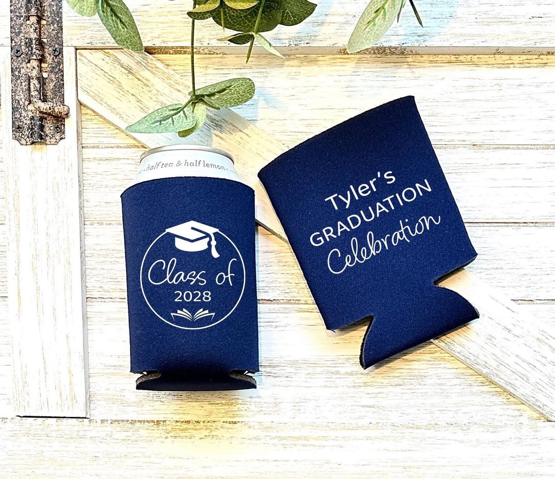 Custom Graduation Can Coolers, Congrats to the Graduate, Graduation ...