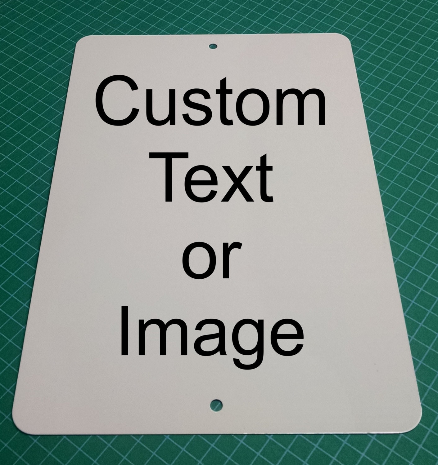 New Personalized 8 X 12 Aluminum Metal Sign - Etsy