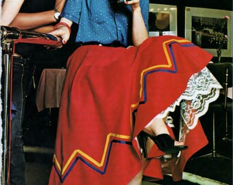 Swing skirt pattern | Etsy