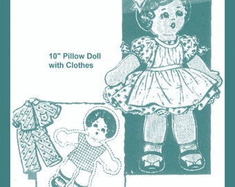 Pillow doll pattern | Etsy