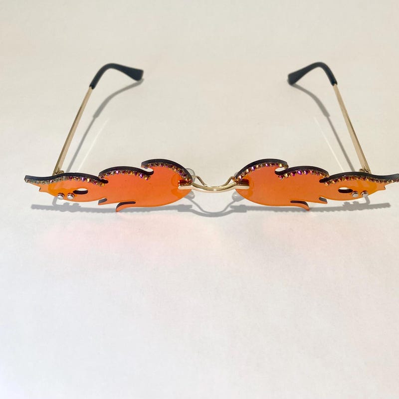 Flame Sunglasses - Etsy