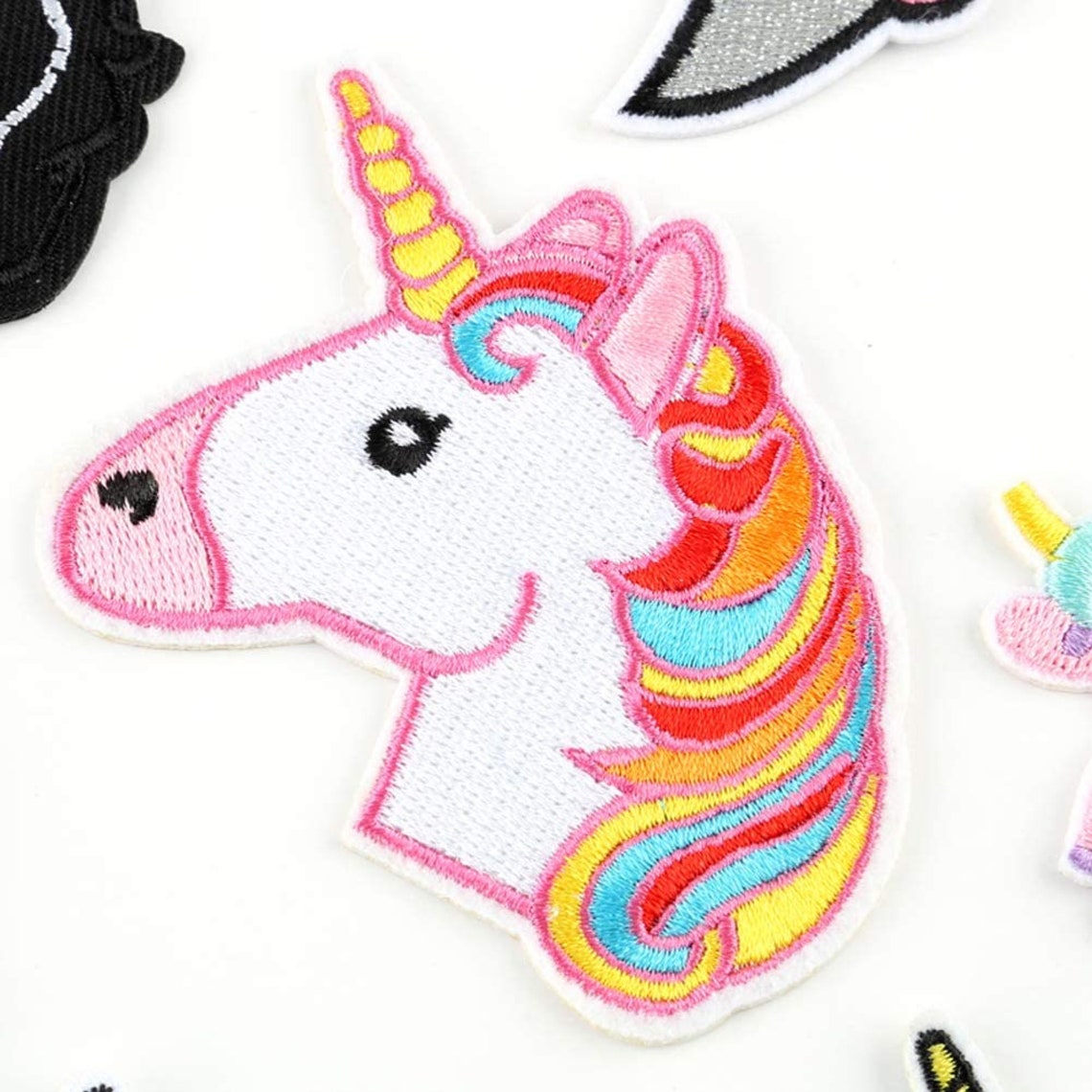 12 Unicorn Iron on Patches for Clothing Girls Unicorn | Etsy