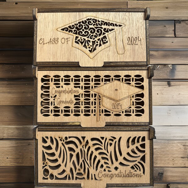 Custom Card Box Graduation - Etsy