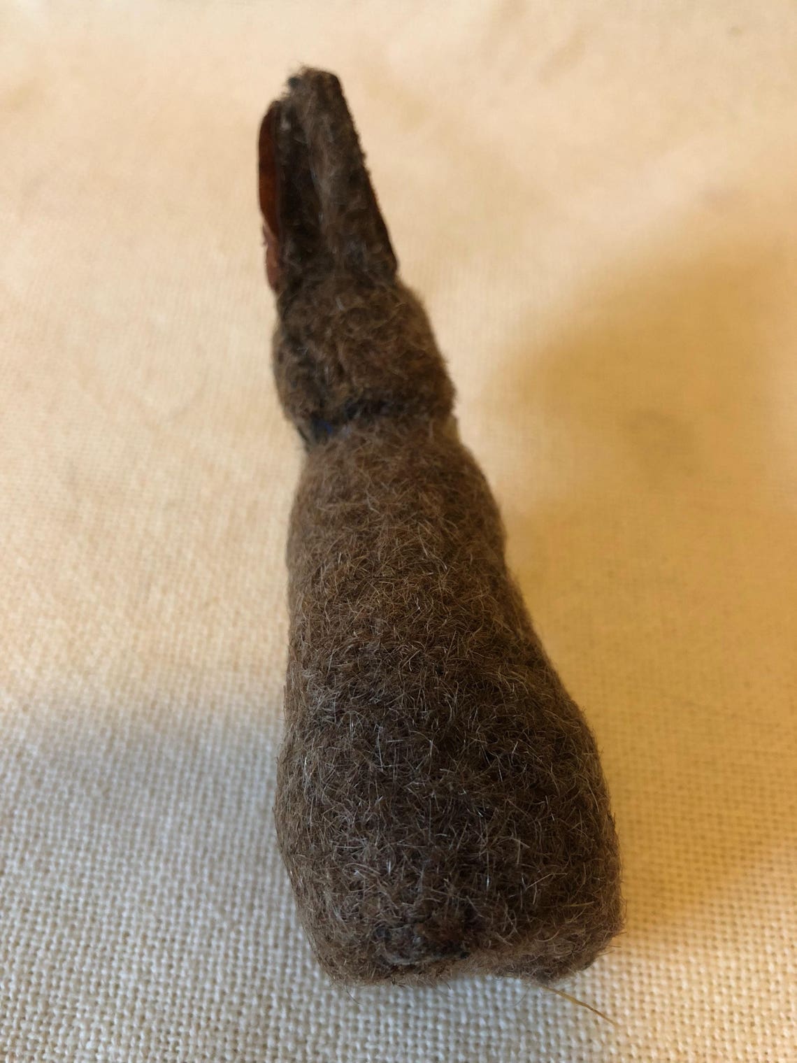 Antique Wax Baby in a Rabbit Suit Figure - Etsy