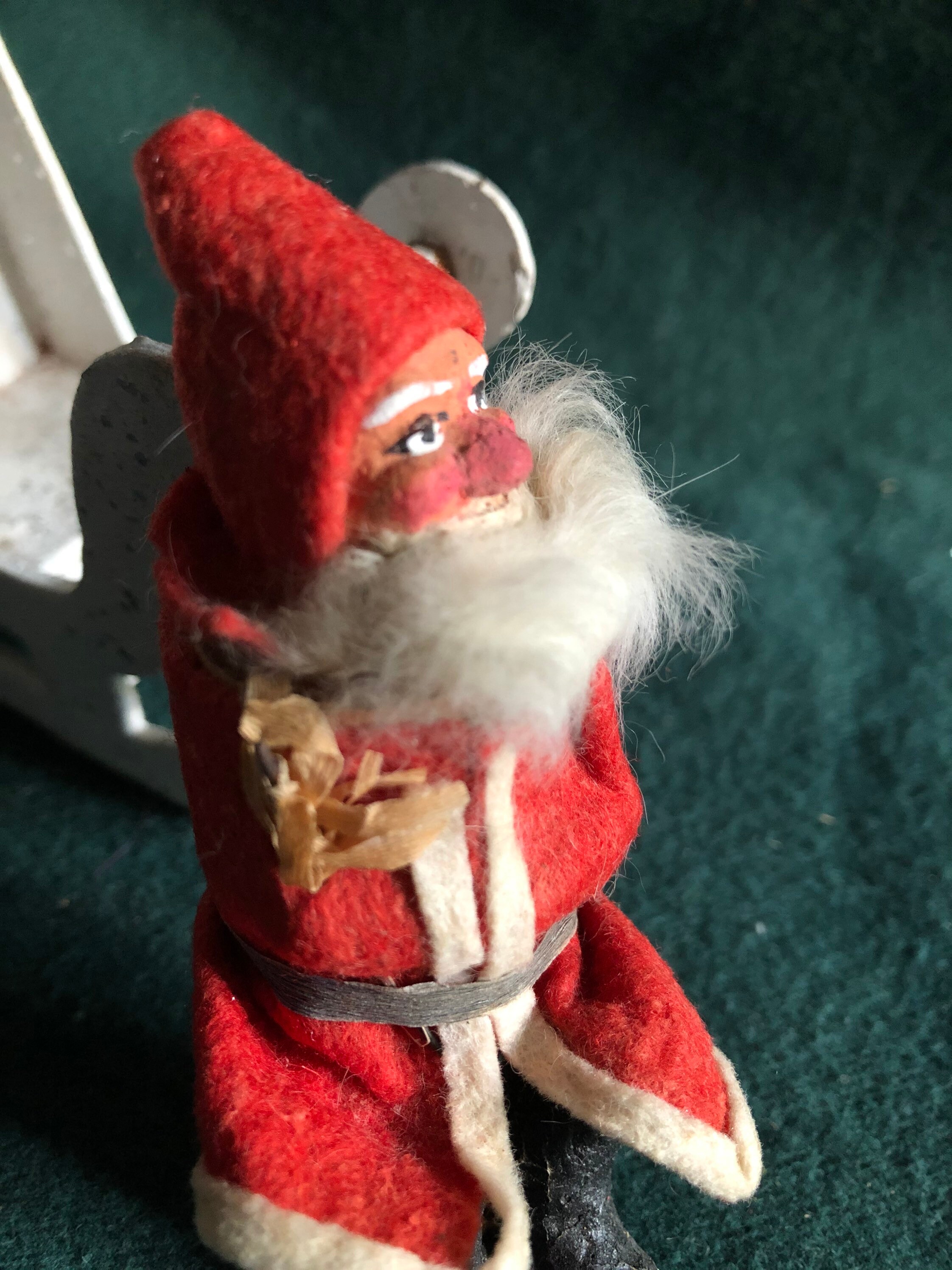Antique German Santa Candy Container and Sleigh - Etsy