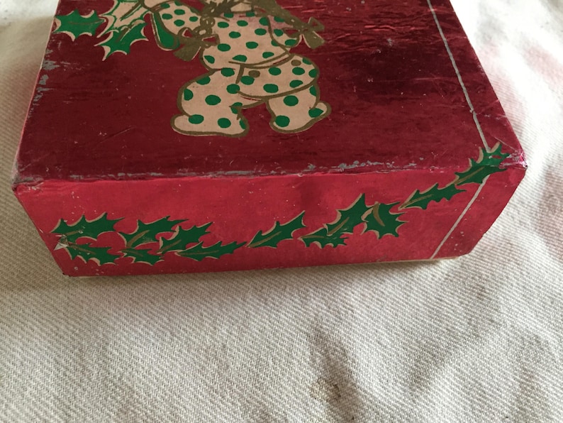 Small Christmas Candle Box - Etsy