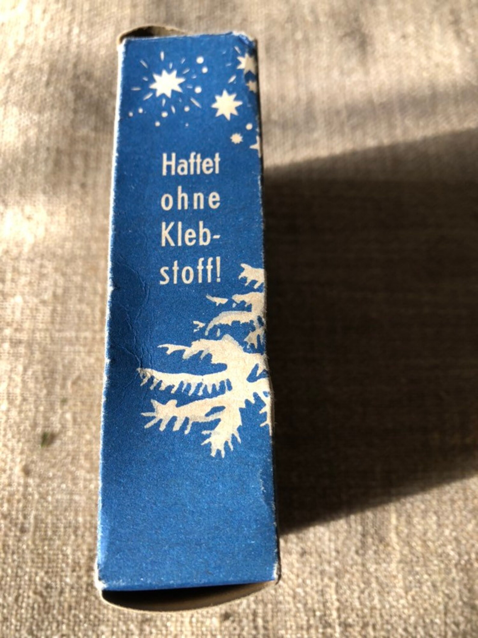 Antique Box of snow for Chritmas Tree - Etsy