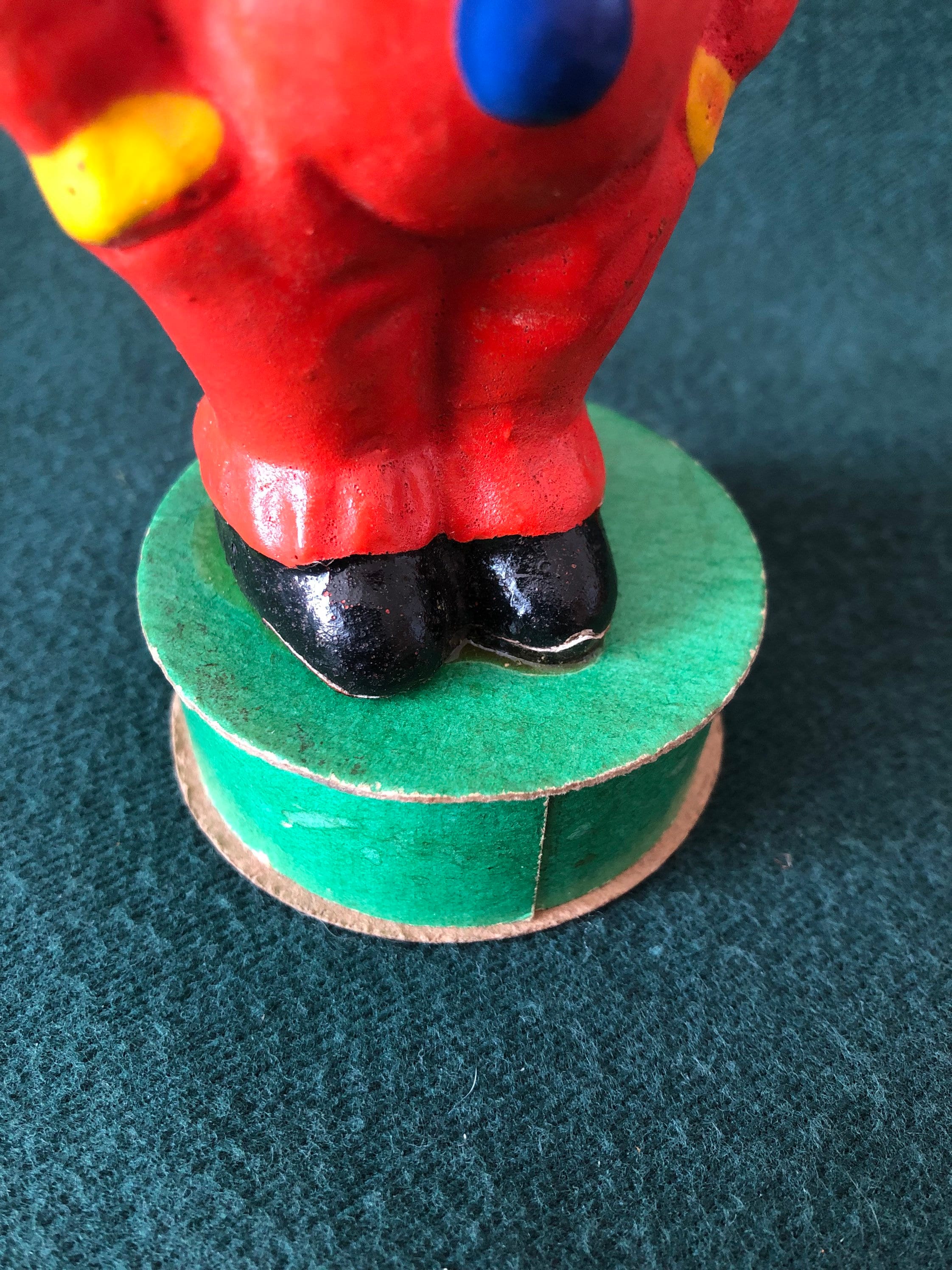 Antique Halloween Nodder Clown Character Candy Container - Etsy