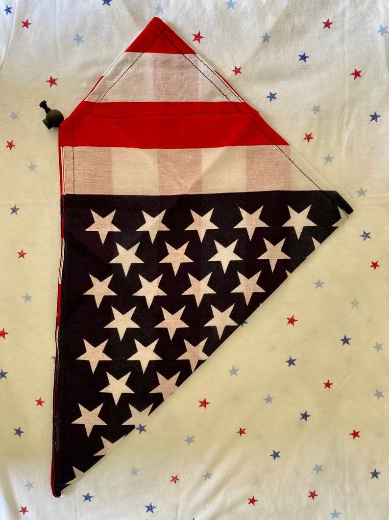 3 American Flag Bandana Face Masks: Patriotic 4th of July Cotton - Etsy