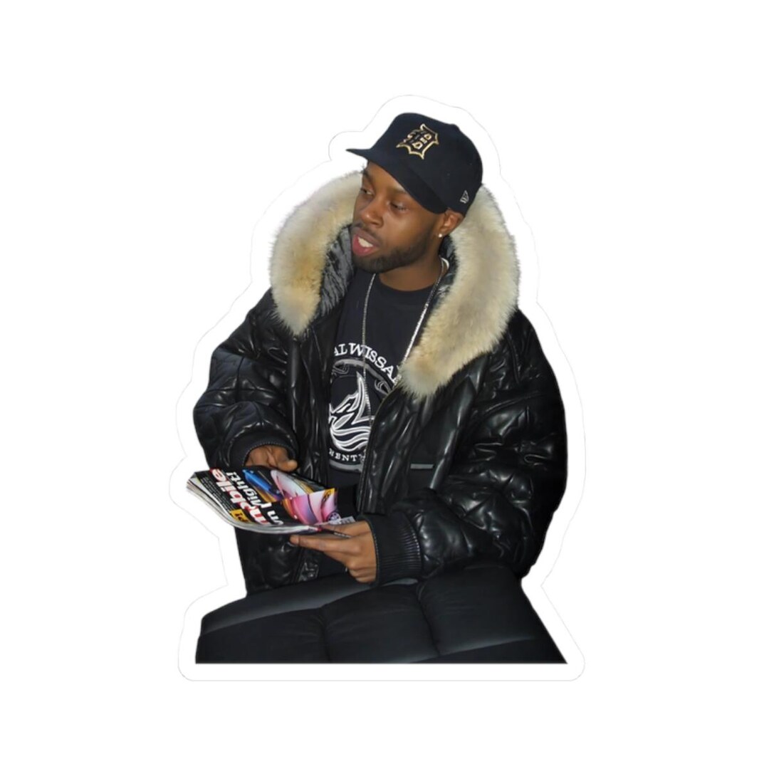 J Dilla Black Puffer Kiss-cut Sticker - Etsy