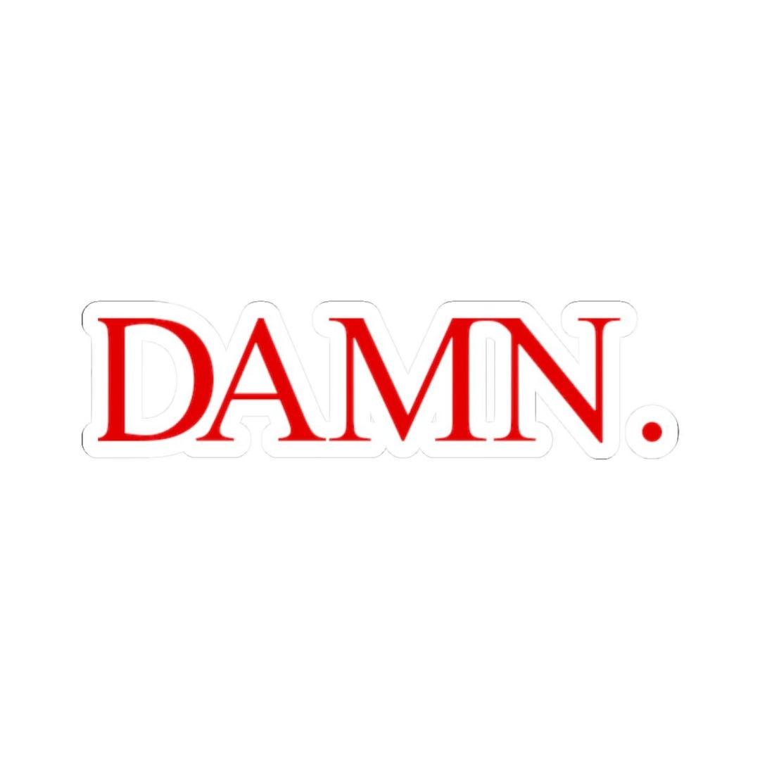 Kendrick Lamar DAMN. Album Kiss-cut Sticker - Etsy
