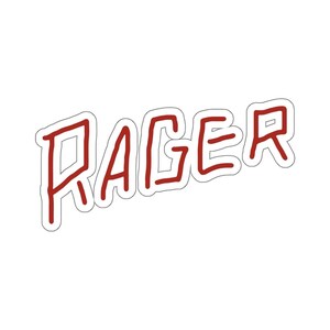 Kid Cudi Rager Travis Scott Tattoo Kiss-cut Stickers Red - Etsy