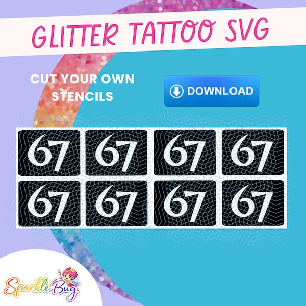 67 Tattoo - Etsy