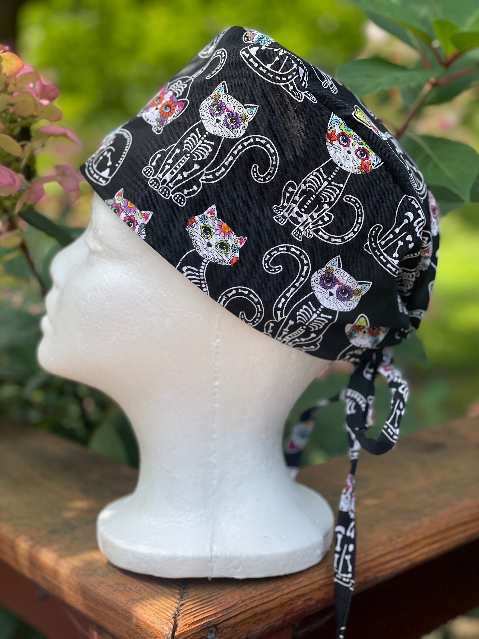 Animal/veterinary Themed Adult Size Adjustable Surgical Scrub Caps, 100 ...