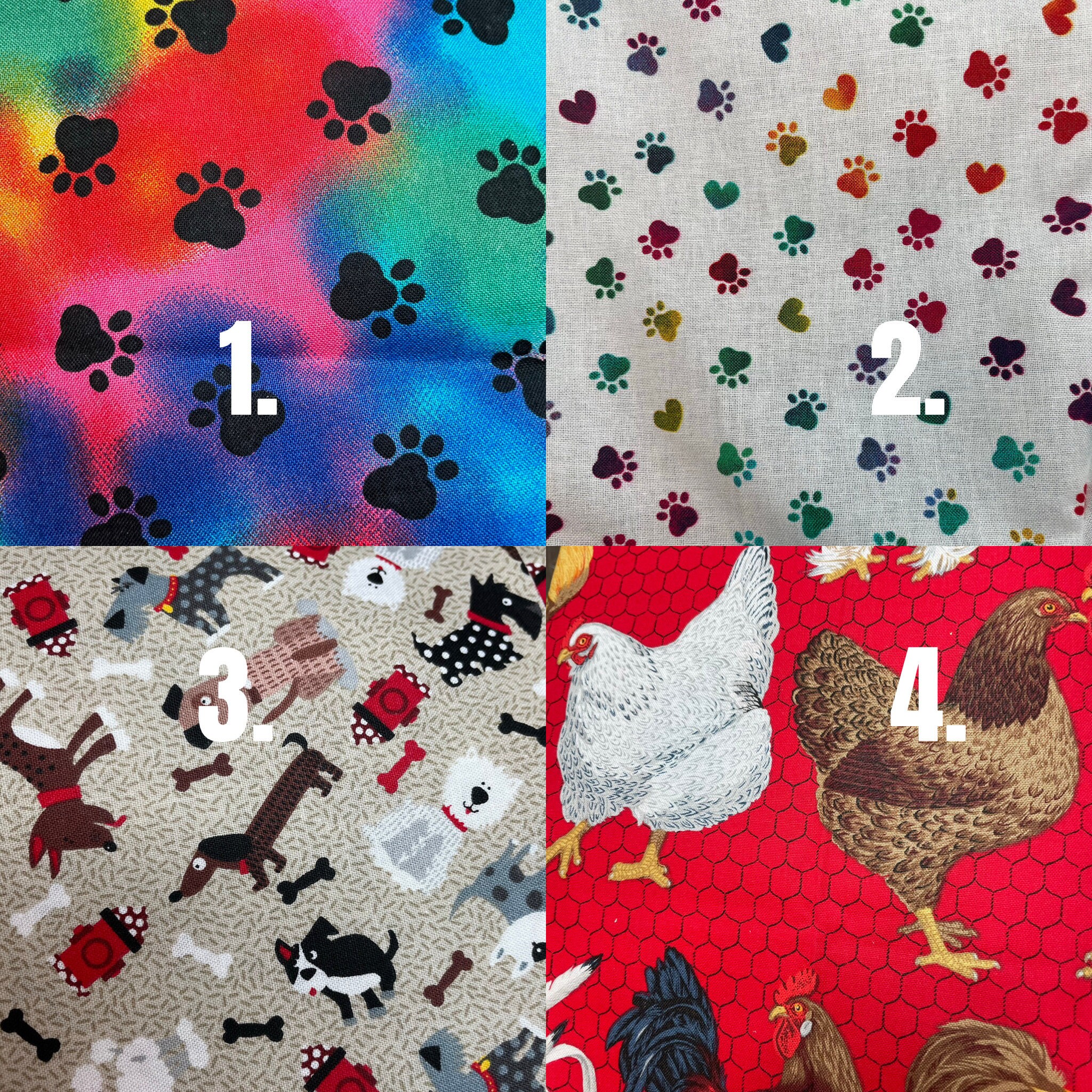 Animal/veterinary Themed Adult Size Adjustable Surgical Scrub Caps, 100 ...